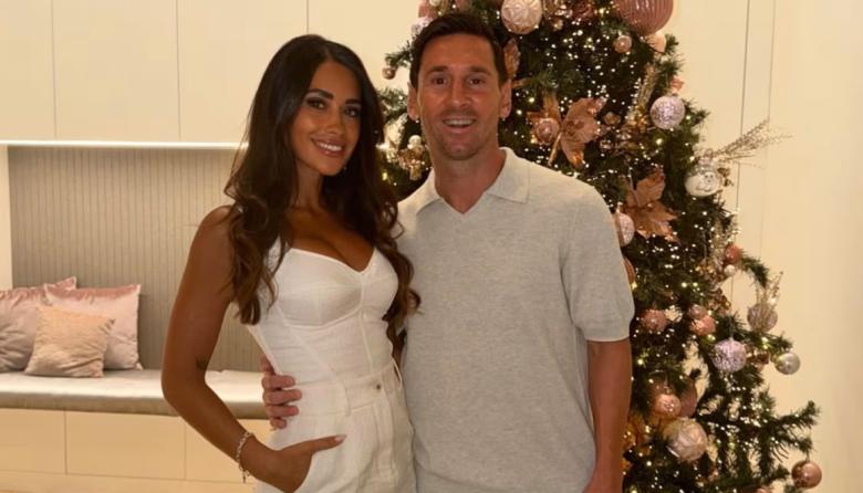 Messi hizo un posteo por Año Nuevo y se sacó una foto junto a su ...